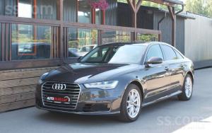 Black Audi A6 2017 in Riga, with an engine capacity of 3.00 L and mileage of 0 thousand km for 12900 €, photo 6 on AUTOMOTO.COM.LV
