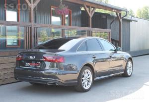 Black Audi A6 2017 in Riga, with an engine capacity of 3.00 L and mileage of 0 thousand km for 12900 €, photo 8 on AUTOMOTO.COM.LV
