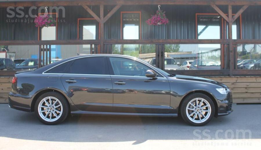 Black Audi A6 2017 in Riga, with an engine capacity of 3.00 L and mileage of 0 thousand km for 12900 €, photo 9 on AUTOMOTO.COM.LV