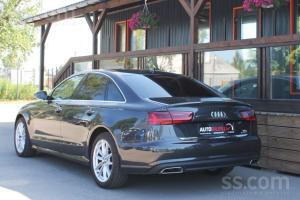 Black Audi A6 2017 in Riga, with an engine capacity of 3.00 L and mileage of 0 thousand km for 12900 €, photo 11 on AUTOMOTO.COM.LV