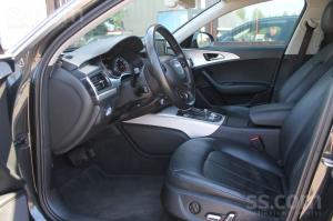 Black Audi A6 2017 in Riga, with an engine capacity of 3.00 L and mileage of 0 thousand km for 12900 €, photo 13 on AUTOMOTO.COM.LV