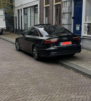 Black Audi A6 2017 in Klaipeda, with an engine capacity of 2.00 L and mileage of 180 thousand km for 13800 €, photo 4 on AUTOMOTO.COM.LV