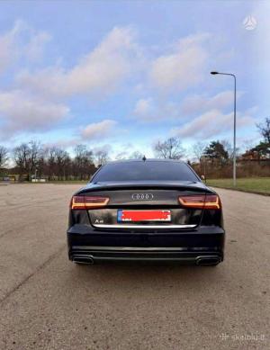 Black Audi A6 2017 in Klaipeda, with an engine capacity of 2.00 L and mileage of 180 thousand km for 13800 €, photo 5 on AUTOMOTO.COM.LV