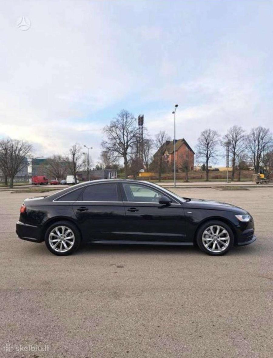 Black Audi A6 2017 in Klaipeda, with an engine capacity of 2.00 L and mileage of 180 thousand km for 13800 €, photo 6 on AUTOMOTO.COM.LV