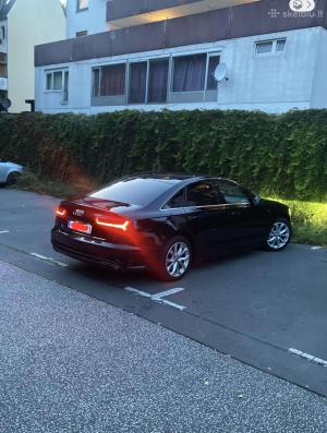 Black Audi A6 2017 in Klaipeda, with an engine capacity of 2.00 L and mileage of 180 thousand km for 13800 €, photo 9 on AUTOMOTO.COM.LV