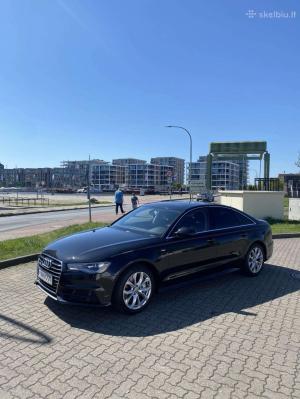 Black Audi A6 2017 in Klaipeda, with an engine capacity of 2.00 L and mileage of 180 thousand km for 13800 €, photo 13 on AUTOMOTO.COM.LV