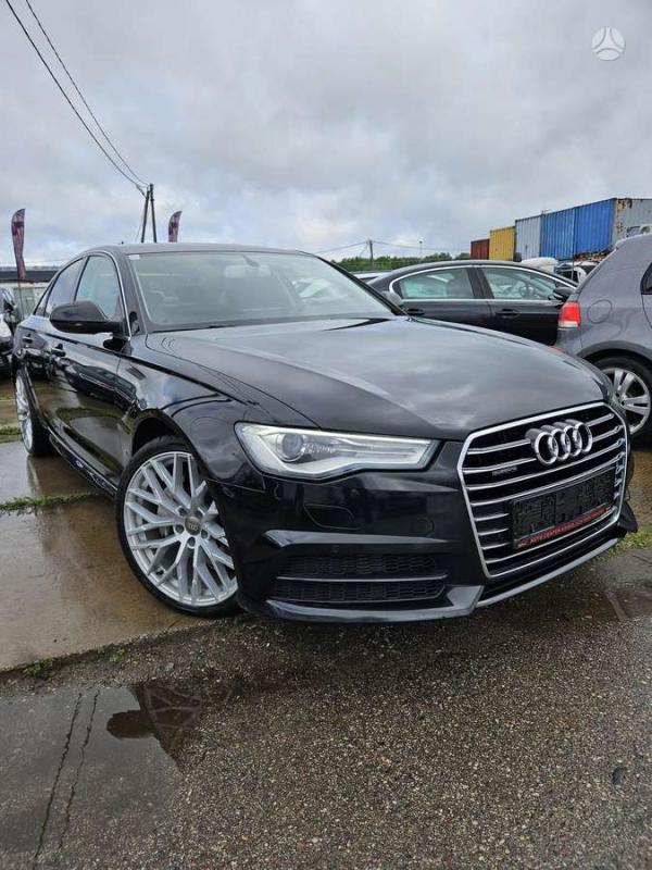 Melns Audi A6 2017 Kauņa, ar dzinēja tilpumu 2.97 L un nobraukumu 249 tūkst. km par 13700 €, foto 2 vietnē AUTOMOTO.COM.LV
