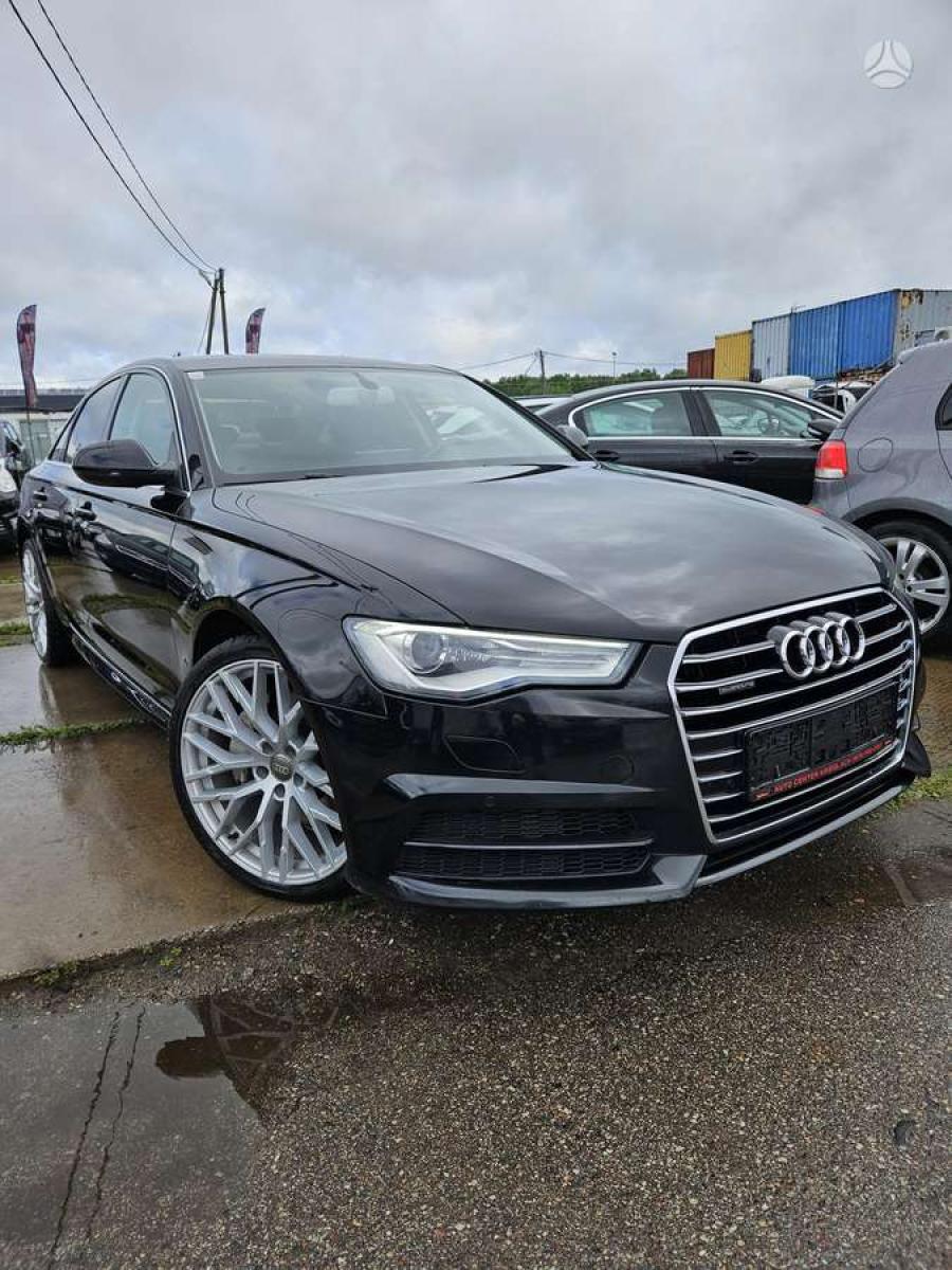 Melns Audi A6 2017 Kauņa, ar dzinēja tilpumu 2.97 L un nobraukumu 249 tūkst. km par 13700 €, foto 3 vietnē AUTOMOTO.COM.LV