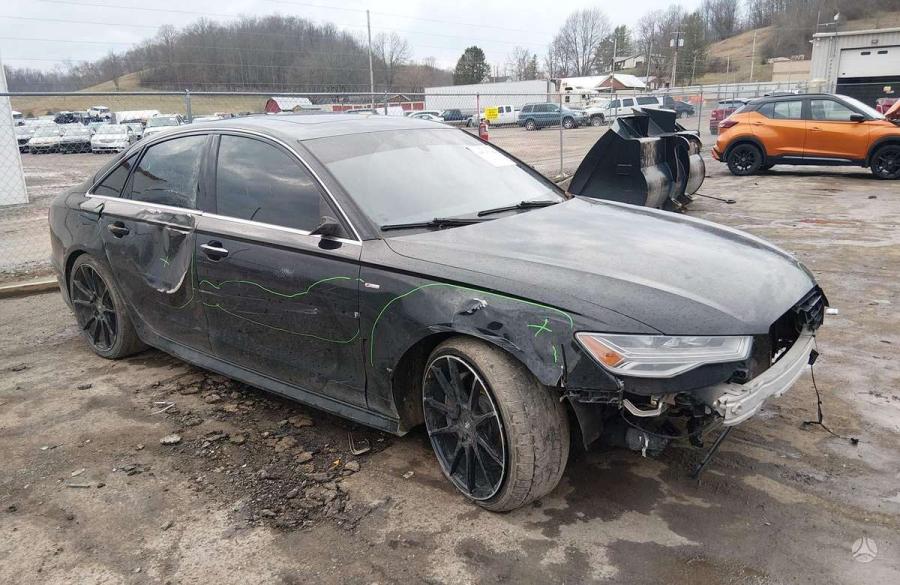 Melns Audi A6 2017 Viļņa, ar dzinēja tilpumu 1.98 L un nobraukumu 336 tūkst. km par 5500 €, foto 1 vietnē AUTOMOTO.COM.LV