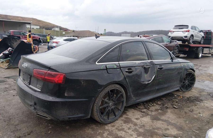 Melns Audi A6 2017 Viļņa, ar dzinēja tilpumu 1.98 L un nobraukumu 336 tūkst. km par 5500 €, foto 10 vietnē AUTOMOTO.COM.LV