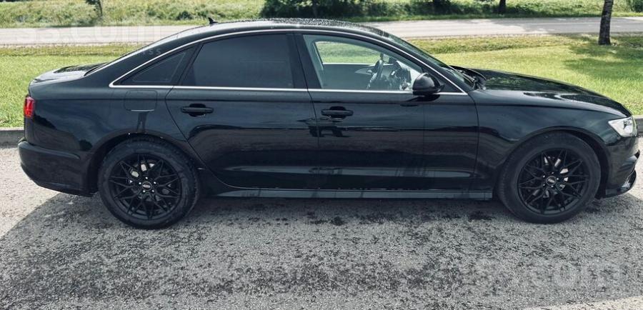 Black Audi A6 2017 in Saldus, with an engine capacity of 1.80 L and mileage of 160 thousand km for 16800 €, photo 1 on AUTOMOTO.COM.LV