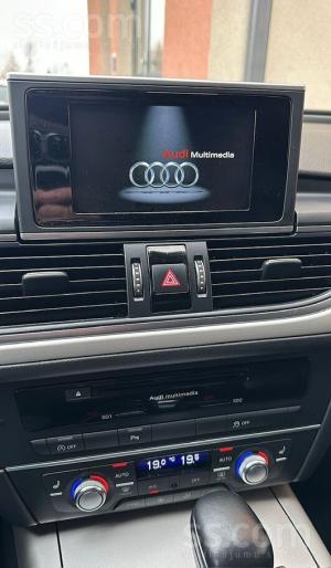 Black Audi A6 2017 in Saldus, with an engine capacity of 1.80 L and mileage of 160 thousand km for 16800 €, photo 7 on AUTOMOTO.COM.LV