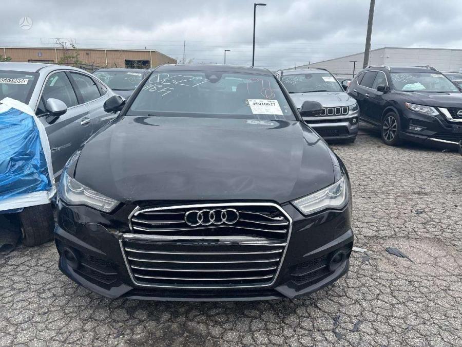 Black Audi A6 2017 in Klaipeda, with an engine capacity of 1.98 L and mileage of 170 thousand km for 7000 €, photo 1 on AUTOMOTO.COM.LV