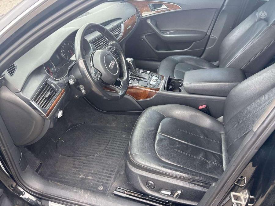 Black Audi A6 2017 in Klaipeda, with an engine capacity of 1.98 L and mileage of 170 thousand km for 7000 €, photo 13 on AUTOMOTO.COM.LV