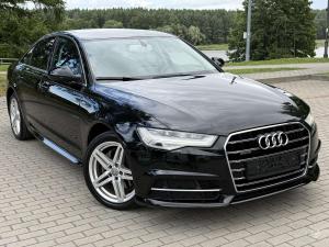 Black Audi A6 2017 in Prienai, with an engine capacity of 2.00 L and mileage of 290 thousand km for 14200 €, photo 6 on AUTOMOTO.COM.LV