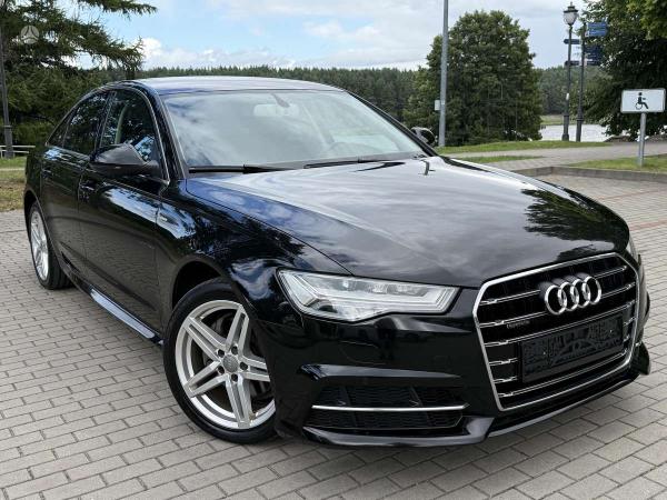 Black Audi A6 2017 in Prienai, with an engine capacity of 2.00 L and mileage of 290 thousand km for 14200 €, photo 7 on AUTOMOTO.COM.LV