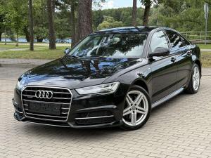 Black Audi A6 2017 in Prienai, with an engine capacity of 2.00 L and mileage of 290 thousand km for 14200 €, photo 9 on AUTOMOTO.COM.LV