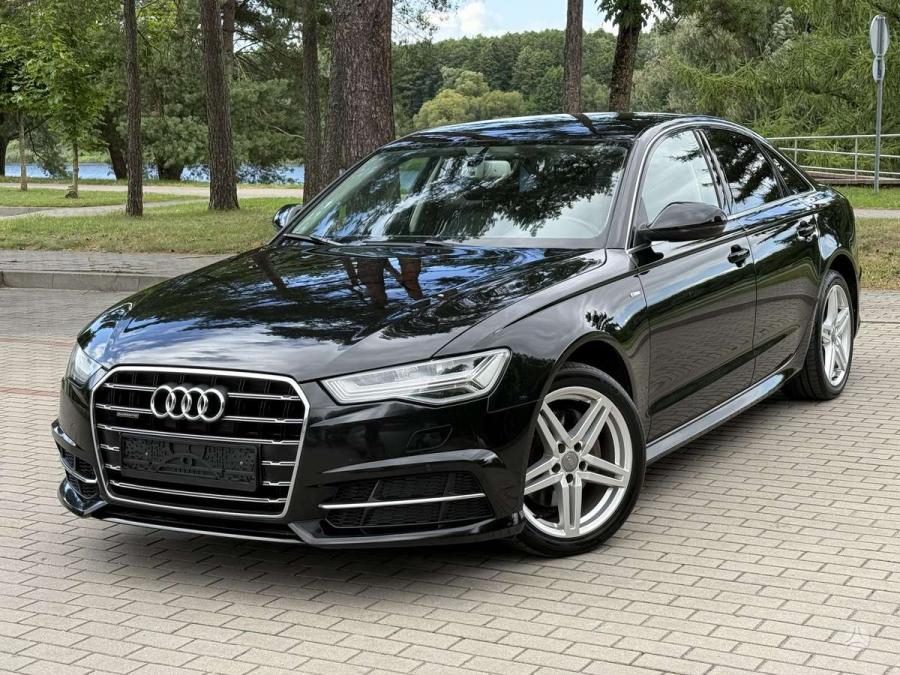 Black Audi A6 2017 in Prienai, with an engine capacity of 2.00 L and mileage of 290 thousand km for 14200 €, photo 9 on AUTOMOTO.COM.LV