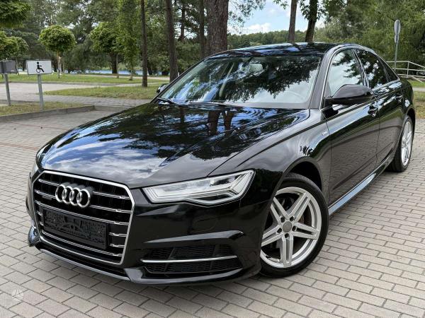 Black Audi A6 2017 in Prienai, with an engine capacity of 2.00 L and mileage of 290 thousand km for 14200 €, photo 10 on AUTOMOTO.COM.LV
