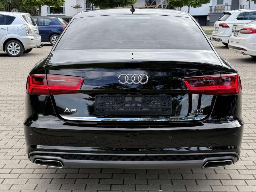 Black Audi A6 2017 in Prienai, with an engine capacity of 2.00 L and mileage of 290 thousand km for 14200 €, photo 18 on AUTOMOTO.COM.LV