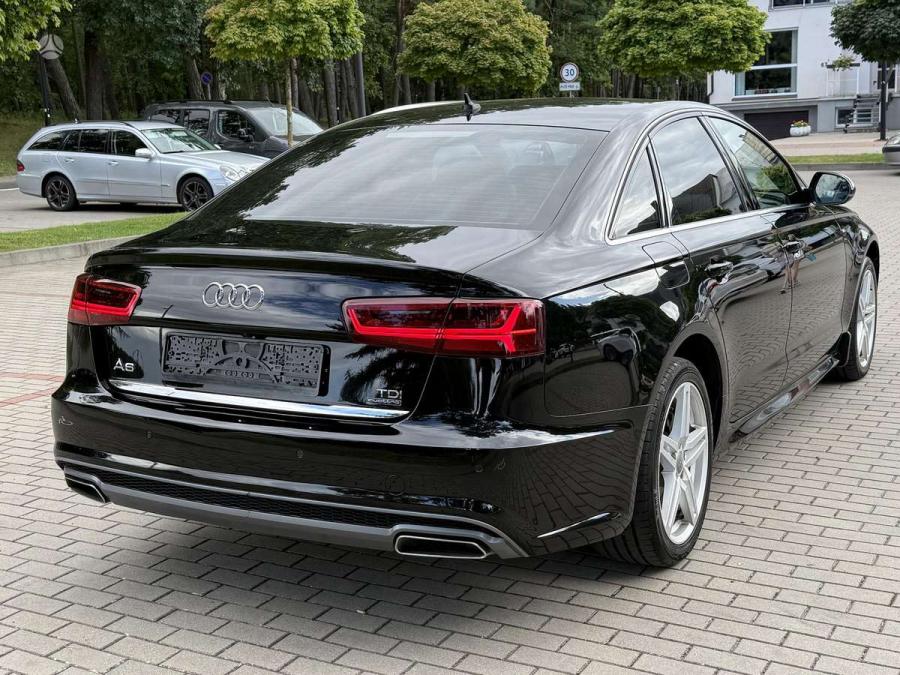 Black Audi A6 2017 in Prienai, with an engine capacity of 2.00 L and mileage of 290 thousand km for 14200 €, photo 19 on AUTOMOTO.COM.LV