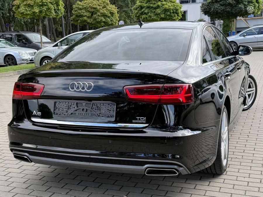 Black Audi A6 2017 in Prienai, with an engine capacity of 2.00 L and mileage of 290 thousand km for 14200 €, photo 21 on AUTOMOTO.COM.LV
