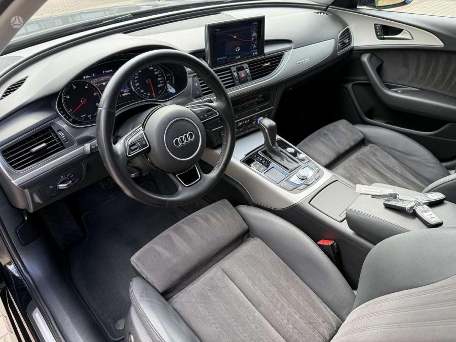 Black Audi A6 2017 in Prienai, with an engine capacity of 2.00 L and mileage of 290 thousand km for 14200 €, photo 26 on AUTOMOTO.COM.LV