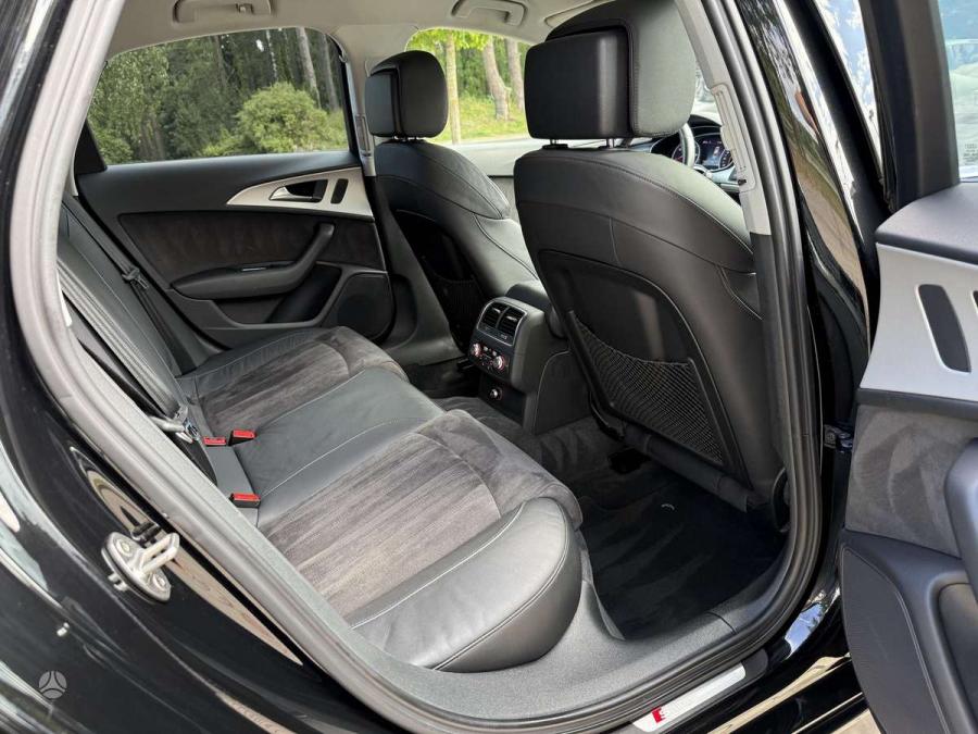 Black Audi A6 2017 in Prienai, with an engine capacity of 2.00 L and mileage of 290 thousand km for 14200 €, photo 29 on AUTOMOTO.COM.LV