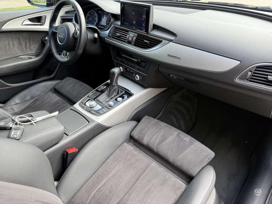 Black Audi A6 2017 in Prienai, with an engine capacity of 2.00 L and mileage of 290 thousand km for 14200 €, photo 34 on AUTOMOTO.COM.LV