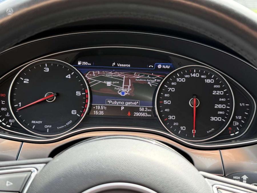Black Audi A6 2017 in Prienai, with an engine capacity of 2.00 L and mileage of 290 thousand km for 14200 €, photo 42 on AUTOMOTO.COM.LV