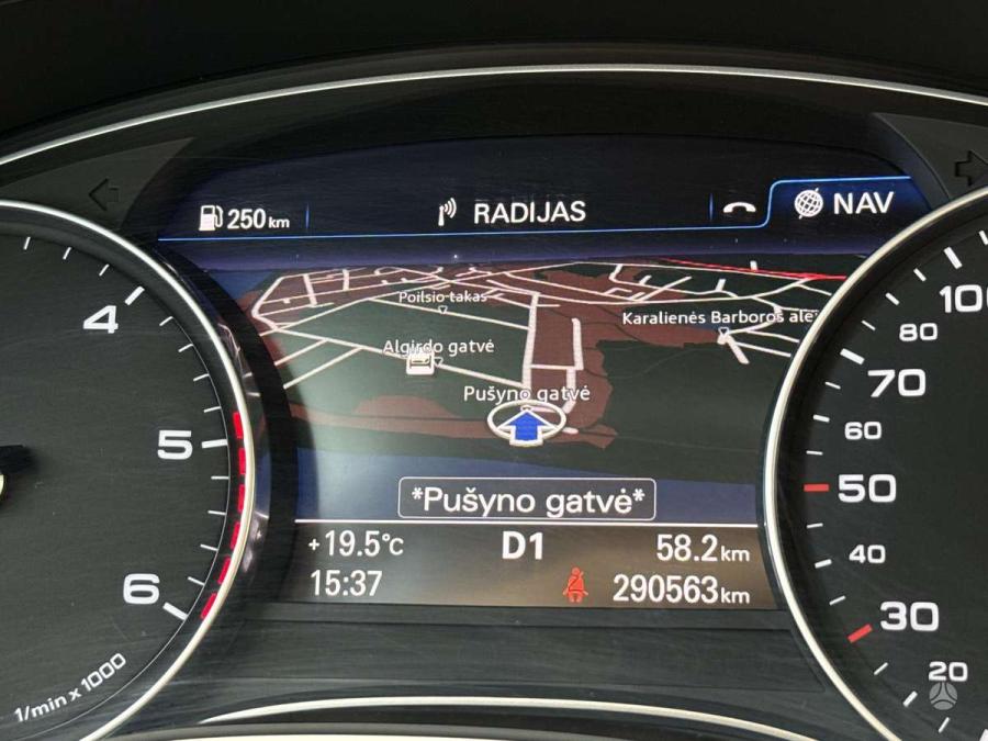 Black Audi A6 2017 in Prienai, with an engine capacity of 2.00 L and mileage of 290 thousand km for 14200 €, photo 50 on AUTOMOTO.COM.LV