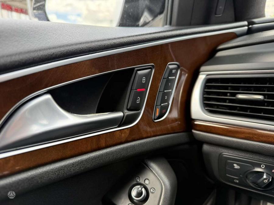 Black Audi A6 2017 in Kretinga, with an engine capacity of 1.98 L and mileage of 117 thousand km for 16400 €, photo 26 on AUTOMOTO.COM.LV
