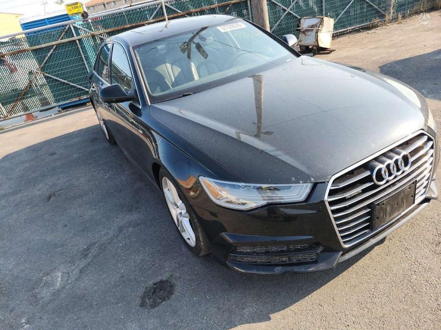 Black Audi A6 2017 in Klaipeda, with an engine capacity of 1.98 L and mileage of 170 thousand km for 8800 €, photo 4 on AUTOMOTO.COM.LV