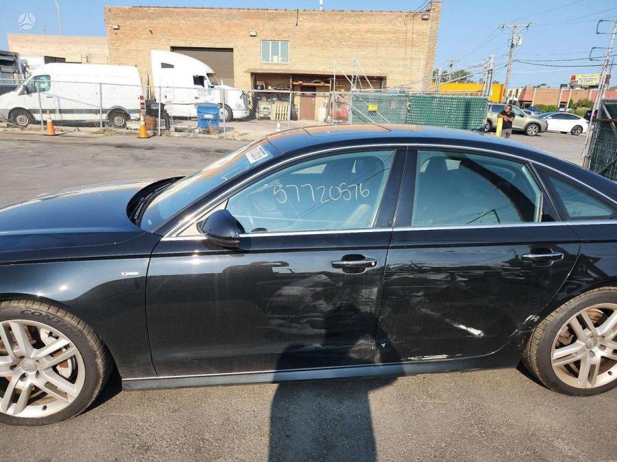 Black Audi A6 2017 in Klaipeda, with an engine capacity of 1.98 L and mileage of 170 thousand km for 8800 €, photo 6 on AUTOMOTO.COM.LV