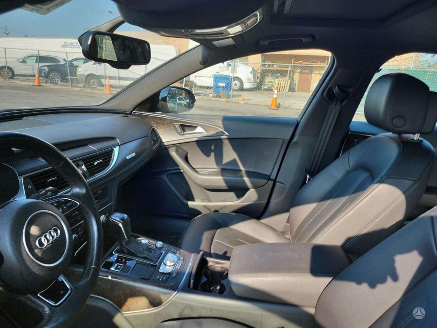 Black Audi A6 2017 in Klaipeda, with an engine capacity of 1.98 L and mileage of 170 thousand km for 8800 €, photo 13 on AUTOMOTO.COM.LV