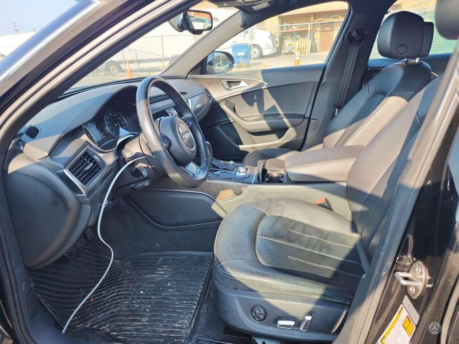 Black Audi A6 2017 in Klaipeda, with an engine capacity of 1.98 L and mileage of 170 thousand km for 8800 €, photo 16 on AUTOMOTO.COM.LV