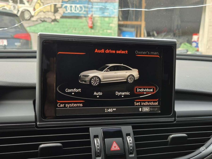 Черный Ауди А6 2017 в Вильнюс, объемом двигателя 1.98 л и пробегом 333 тыс. км за 5900 €, фото 20 на AUTOMOTO.COM.LV