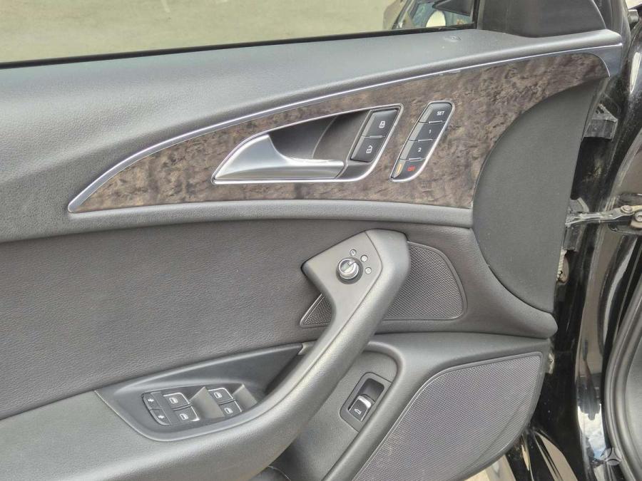 Черный Ауди А6 2017 в Вильнюс, объемом двигателя 1.98 л и пробегом 333 тыс. км за 5900 €, фото 26 на AUTOMOTO.COM.LV