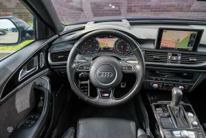 Black Audi A6 2017 in Marijampole, with an engine capacity of 2.97 L and mileage of 338 thousand km for 14450 €, photo 15 on AUTOMOTO.COM.LV