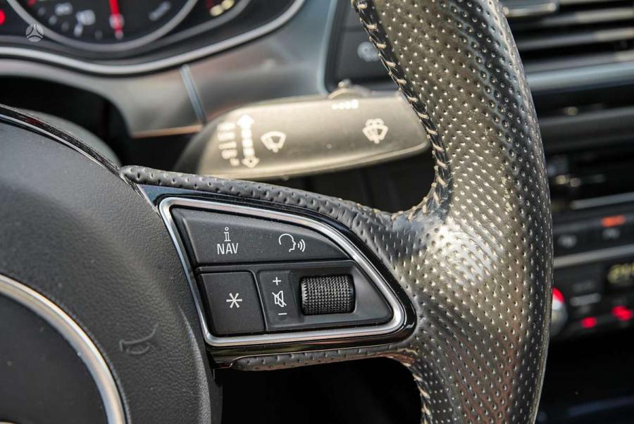 Black Audi A6 2017 in Marijampole, with an engine capacity of 2.97 L and mileage of 338 thousand km for 14450 €, photo 23 on AUTOMOTO.COM.LV