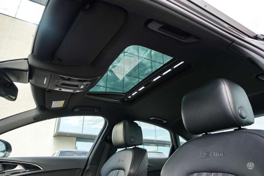 Black Audi A6 2017 in Marijampole, with an engine capacity of 2.97 L and mileage of 338 thousand km for 14450 €, photo 29 on AUTOMOTO.COM.LV