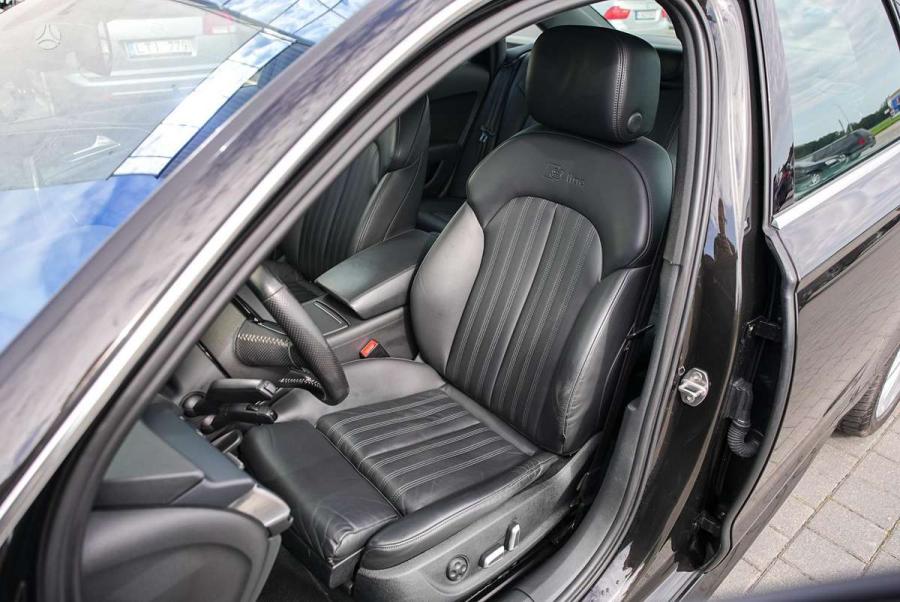 Black Audi A6 2017 in Marijampole, with an engine capacity of 2.97 L and mileage of 338 thousand km for 14450 €, photo 30 on AUTOMOTO.COM.LV
