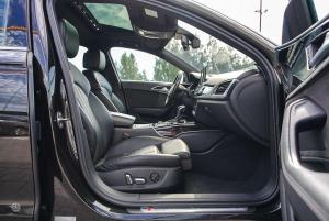 Black Audi A6 2017 in Marijampole, with an engine capacity of 2.97 L and mileage of 338 thousand km for 14450 €, photo 44 on AUTOMOTO.COM.LV