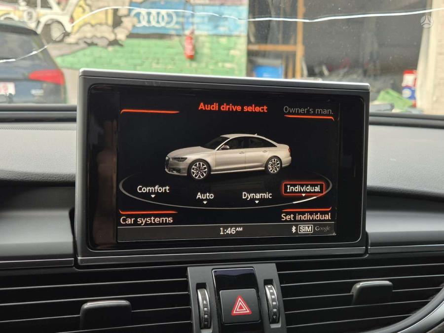 Черный Ауди А6 2017 в Вильнюс, объемом двигателя 1.98 л и пробегом 333 тыс. км за 5900 €, фото 21 на AUTOMOTO.COM.LV