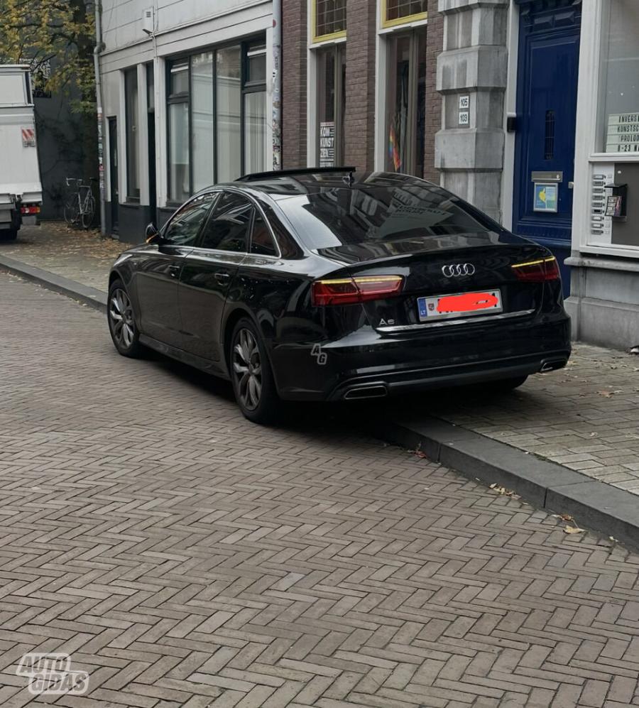 Melns Audi A6 2017 Klaipėda, ar dzinēja tilpumu 2.00 L un nobraukumu 182 tūkst. km par 12600 €, foto 6 vietnē AUTOMOTO.COM.LV