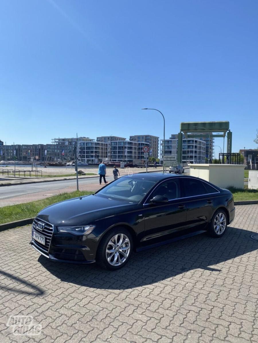 Melns Audi A6 2017 Klaipėda, ar dzinēja tilpumu 2.00 L un nobraukumu 182 tūkst. km par 12600 €, foto 7 vietnē AUTOMOTO.COM.LV