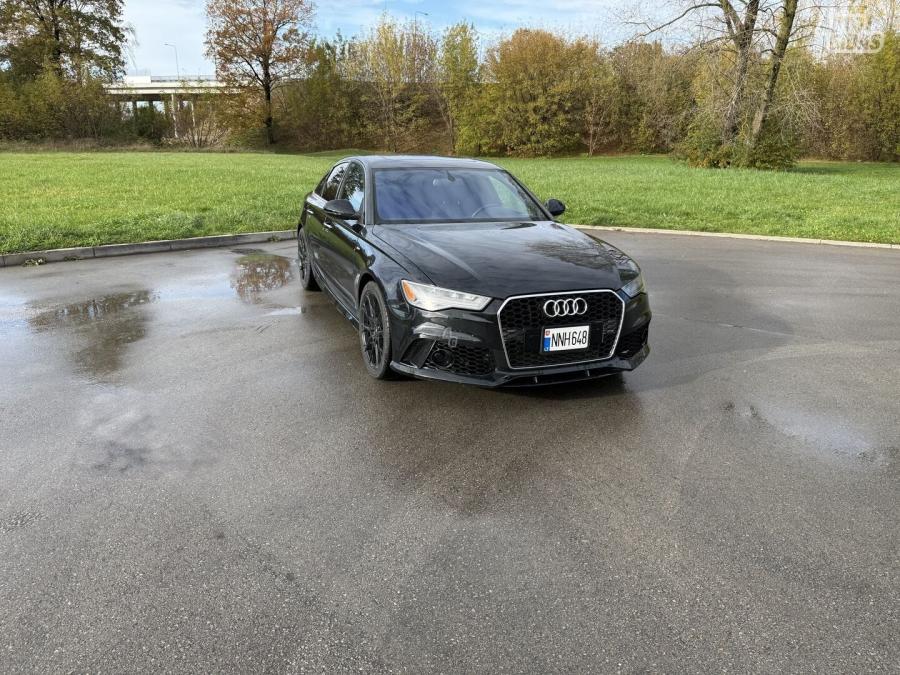 Black Audi A6 2017 in Klaipeda, with an engine capacity of 2.00 L and mileage of 122 thousand km for 15650 €, photo 3 on AUTOMOTO.COM.LV