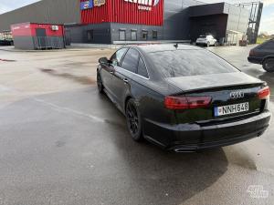 Black Audi A6 2017 in Klaipeda, with an engine capacity of 2.00 L and mileage of 122 thousand km for 15650 €, photo 6 on AUTOMOTO.COM.LV