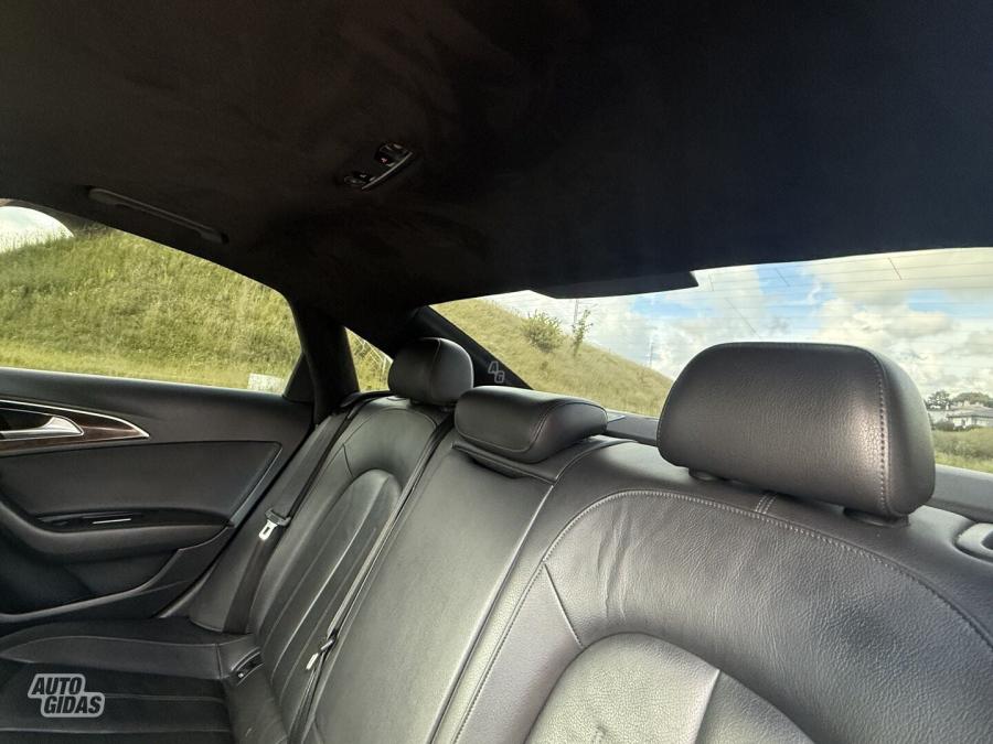 Black Audi A6 2017 in Klaipeda, with an engine capacity of 2.00 L and mileage of 122 thousand km for 15650 €, photo 12 on AUTOMOTO.COM.LV