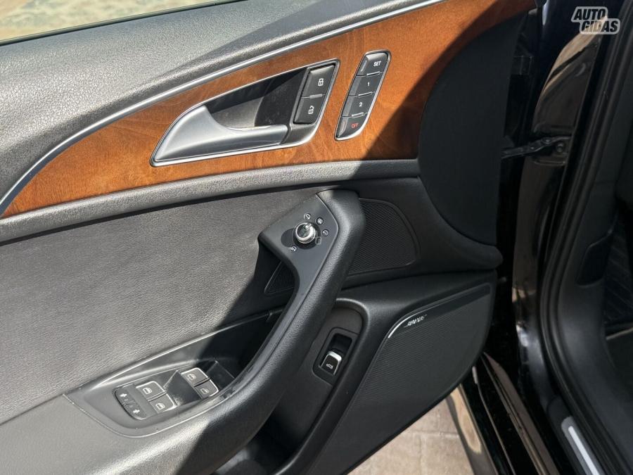 Black Audi A6 2017 in Klaipeda, with an engine capacity of 2.00 L and mileage of 122 thousand km for 15650 €, photo 21 on AUTOMOTO.COM.LV